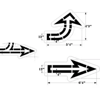 Walmart Open Arrows Set - Newstripe