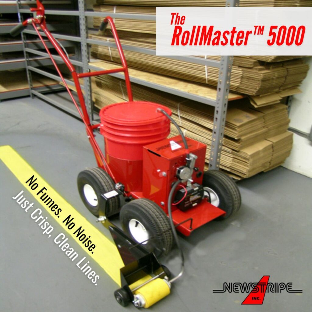 RollMaster 5000 Battery Powered Line Painting Machine